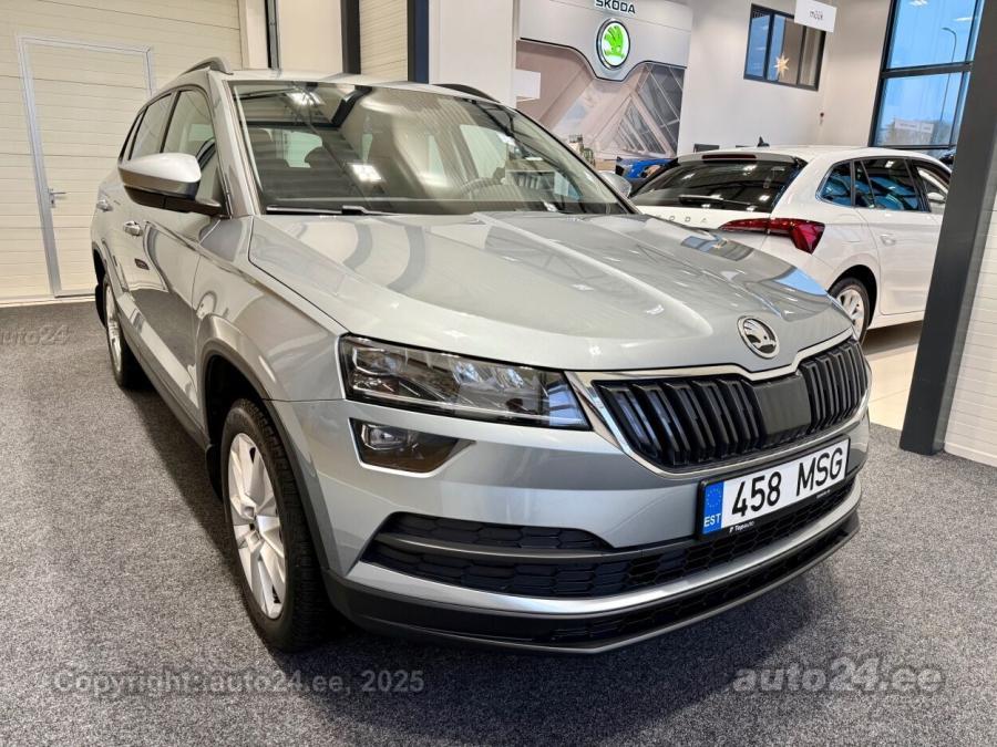 Grey Skoda Karoq 2019 in Rakvere, with an engine capacity of 1.50 L and mileage of 63 thousand km for 17400 €, photo 2 on AUTOMOTO.COM.LV