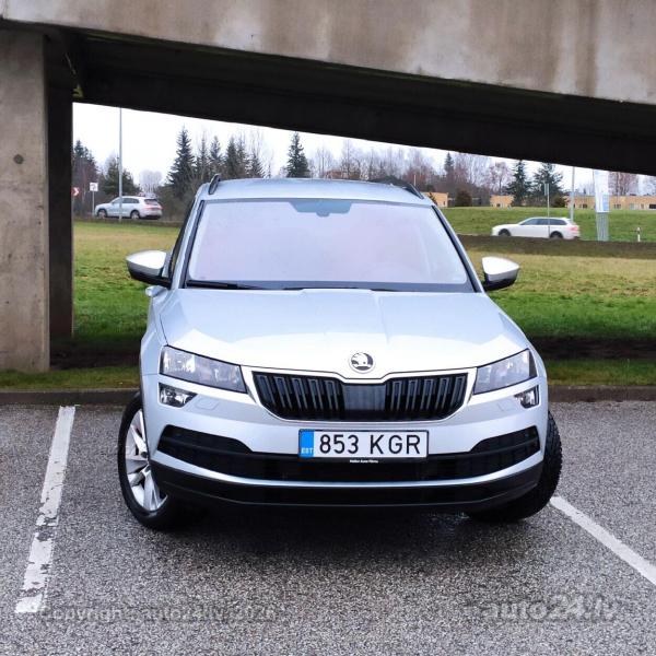 Grey Skoda Karoq 2021 in Tartu, with an engine capacity of 1.50 L and mileage of 54 thousand km for 21000 €, photo 1 on AUTOMOTO.COM.LV