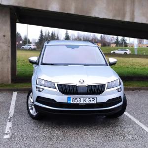 Grey Skoda Karoq 2021 in Tartu, with an engine capacity of 1.50 L and mileage of 54 thousand km for 21000 €, photo  on AUTOMOTO.COM.LV