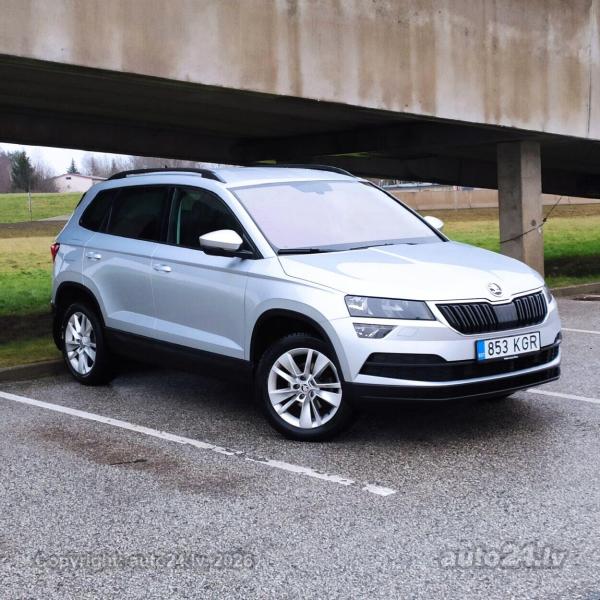 Grey Skoda Karoq 2021 in Tartu, with an engine capacity of 1.50 L and mileage of 54 thousand km for 21000 €, photo 2 on AUTOMOTO.COM.LV