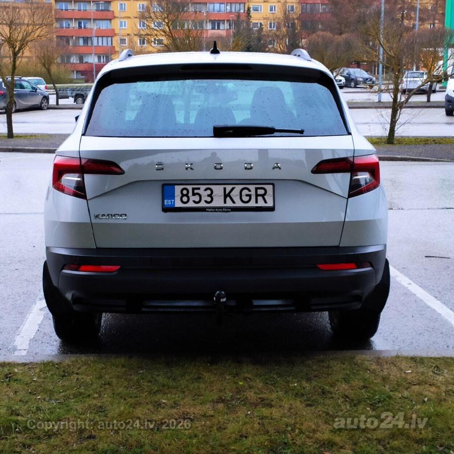 Grey Skoda Karoq 2021 in Tartu, with an engine capacity of 1.50 L and mileage of 54 thousand km for 21000 €, photo 5 on AUTOMOTO.COM.LV