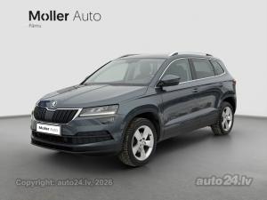 Grey Skoda Karoq 2021 in Parnu, with an engine capacity of 1.50 L and mileage of 96 thousand km for 22900 €, photo  on AUTOMOTO.COM.LV