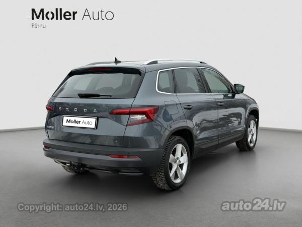 Grey Skoda Karoq 2021 in Parnu, with an engine capacity of 1.50 L and mileage of 96 thousand km for 22900 €, photo 2 on AUTOMOTO.COM.LV