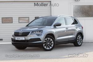 Grey Skoda Karoq 2021 in Jelgava, with an engine capacity of 2.00 L and mileage of 176 thousand km for 20445 €, photo  on AUTOMOTO.COM.LV