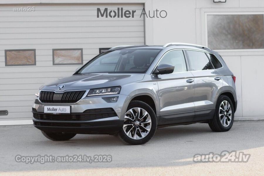 Pelēks Skoda Karoq 2021 Jelgava, ar dzinēja tilpumu 2.00 L un nobraukumu 176 tūkst. km par 20445 €, foto 1 vietnē AUTOMOTO.COM.LV