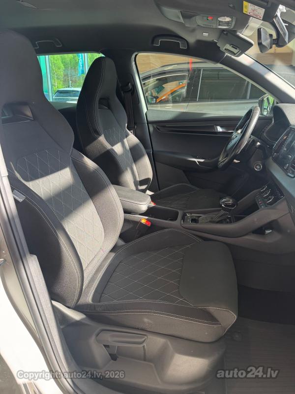 Grey Skoda Karoq 2021 in Paide, with an engine capacity of 2.00 L and mileage of 191 thousand km for 16700 €, photo 7 on AUTOMOTO.COM.LV