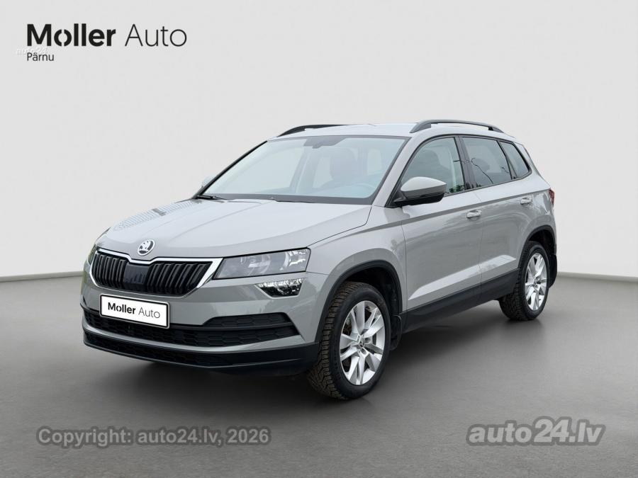 Pelēks Skoda Karoq 2021 Pērnava, ar dzinēja tilpumu 1.50 L un nobraukumu 86 tūkst. km par 19900 €, foto 1 vietnē AUTOMOTO.COM.LV