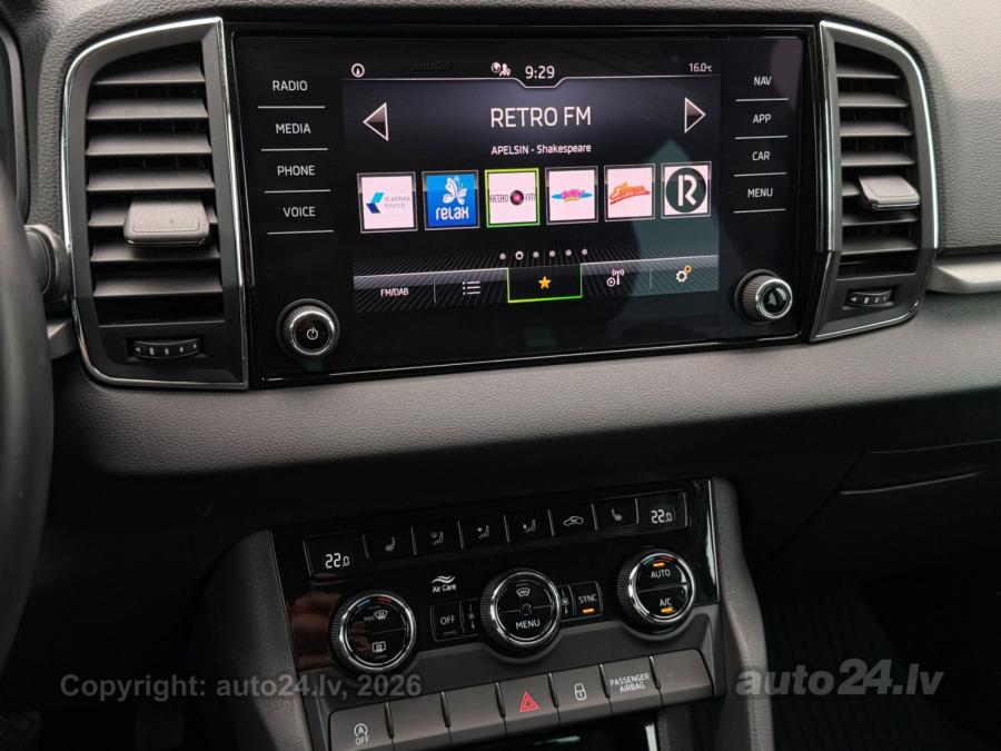 Pelēks Skoda Karoq 2021 Pērnava, ar dzinēja tilpumu 1.50 L un nobraukumu 86 tūkst. km par 19900 €, foto 9 vietnē AUTOMOTO.COM.LV