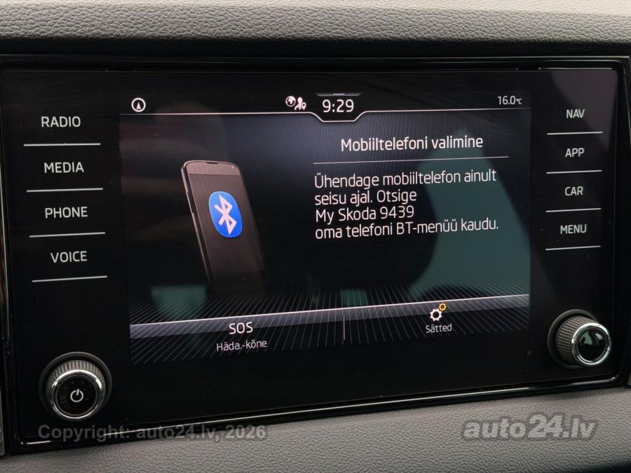 Pelēks Skoda Karoq 2021 Pērnava, ar dzinēja tilpumu 1.50 L un nobraukumu 86 tūkst. km par 19900 €, foto 10 vietnē AUTOMOTO.COM.LV