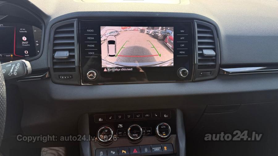 Pelēks Skoda Karoq 2021 Tallina, ar dzinēja tilpumu 2.00 L un nobraukumu 99 tūkst. km par 14900 €, foto 16 vietnē AUTOMOTO.COM.LV