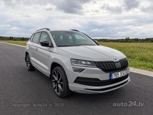 Grey Skoda Karoq 2021 in Tallinn, with an engine capacity of 2.00 L and mileage of 99 thousand km for 20400 €, photo  on AUTOMOTO.COM.LV
