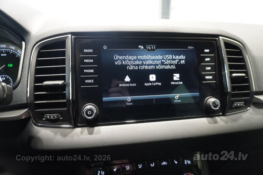 Grey Skoda Karoq 2022 in Tallinn, with an engine capacity of 2.00 L and mileage of 171 thousand km for 19900 €, photo 18 on AUTOMOTO.COM.LV