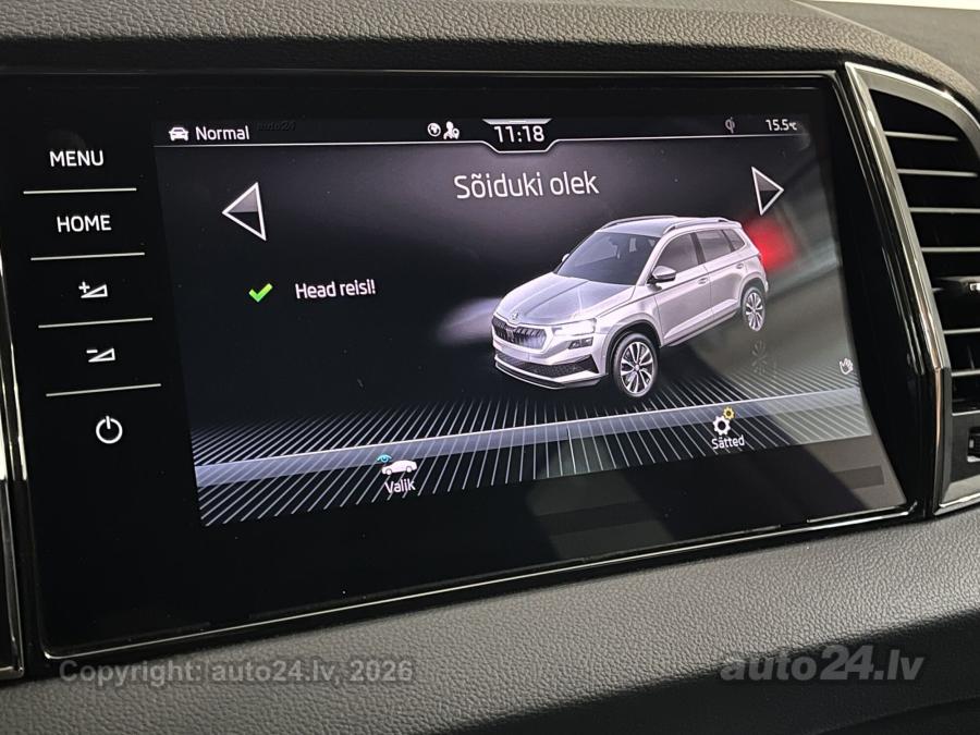 Серый Шкода Karoq 2022 в Таллин, объемом двигателя 2.00 л и пробегом 157 тыс. км за 19900 €, фото 14 на AUTOMOTO.COM.LV