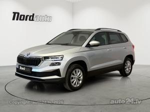 Grey Skoda Karoq 2022 in Tallinn, with an engine capacity of 1.00 L and mileage of 96 thousand km for 16900 €, photo  on AUTOMOTO.COM.LV