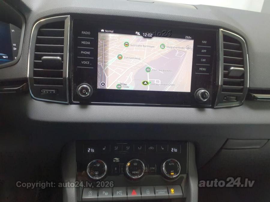 Pelēks Skoda Karoq 2022 Tallina, ar dzinēja tilpumu 2.00 L un nobraukumu 124 tūkst. km par 22500 €, foto 10 vietnē AUTOMOTO.COM.LV