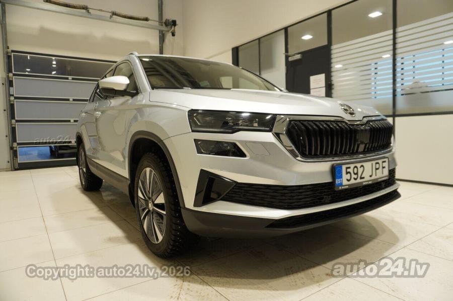 Pelēks Skoda Karoq 2023 Tallina, ar dzinēja tilpumu 1.50 L un nobraukumu 7 tūkst. km par 26900 €, foto 4 vietnē AUTOMOTO.COM.LV