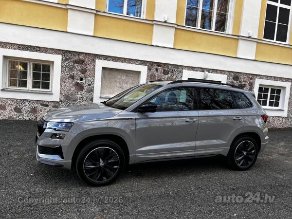 Grey Skoda Karoq 2023 in Tallinn, with an engine capacity of 2.00 L and mileage of 69 thousand km for 29900 €, photo 3 on AUTOMOTO.COM.LV