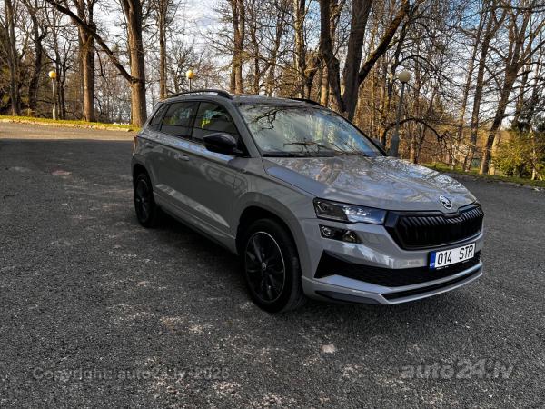 Grey Skoda Karoq 2023 in Tallinn, with an engine capacity of 2.00 L and mileage of 69 thousand km for 29900 €, photo 4 on AUTOMOTO.COM.LV