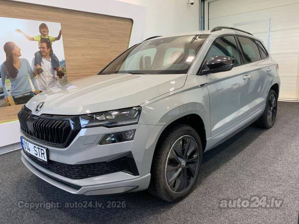 Grey Skoda Karoq 2023 in Rakvere, with an engine capacity of 2.00 L and mileage of 70 thousand km for 29400 €, photo 1 on AUTOMOTO.COM.LV