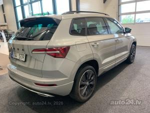 Grey Skoda Karoq 2023 in Rakvere, with an engine capacity of 2.00 L and mileage of 70 thousand km for 29400 €, photo 4 on AUTOMOTO.COM.LV