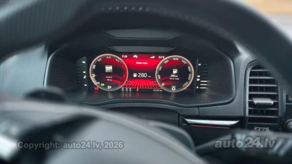 Grey Skoda Karoq 2023 in Tallinn, with an engine capacity of 2.00 L and mileage of 50 thousand km for 29099 €, photo 6 on AUTOMOTO.COM.LV