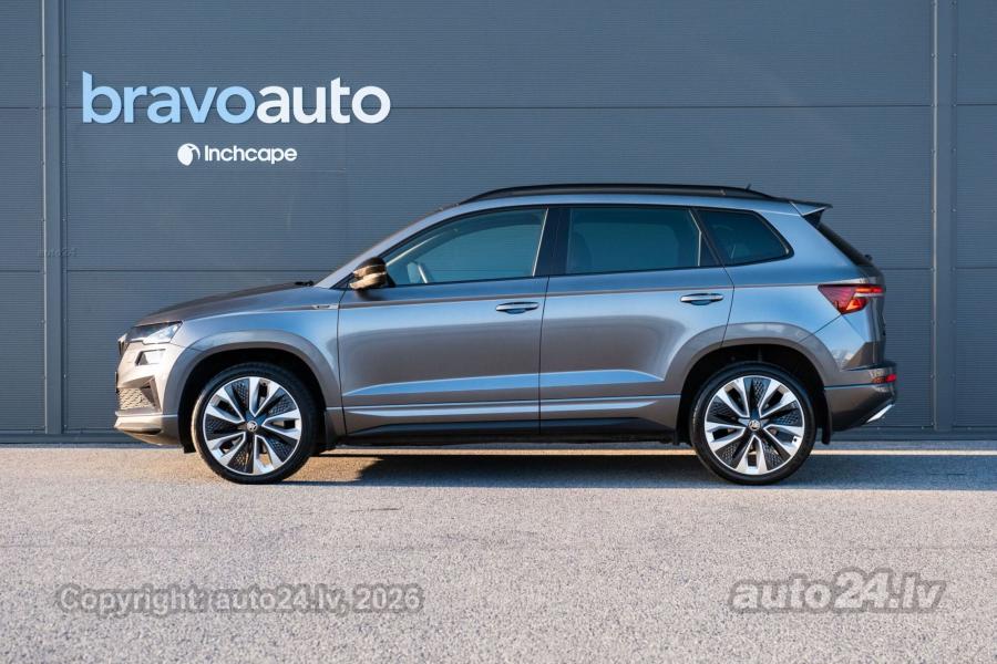 Grey Skoda Karoq 2023 in Tartu, with an engine capacity of 2.00 L and mileage of 52 thousand km for 30900 €, photo 6 on AUTOMOTO.COM.LV