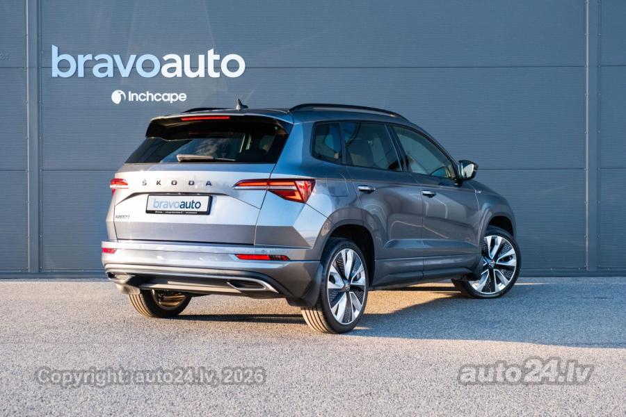 Grey Skoda Karoq 2023 in Tartu, with an engine capacity of 2.00 L and mileage of 52 thousand km for 30900 €, photo 9 on AUTOMOTO.COM.LV