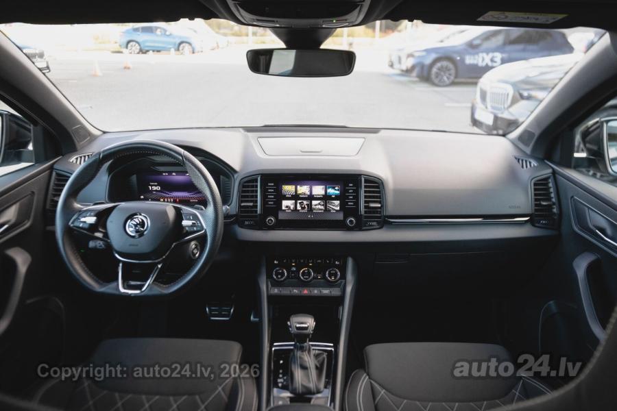 Grey Skoda Karoq 2023 in Tartu, with an engine capacity of 2.00 L and mileage of 52 thousand km for 30900 €, photo 10 on AUTOMOTO.COM.LV