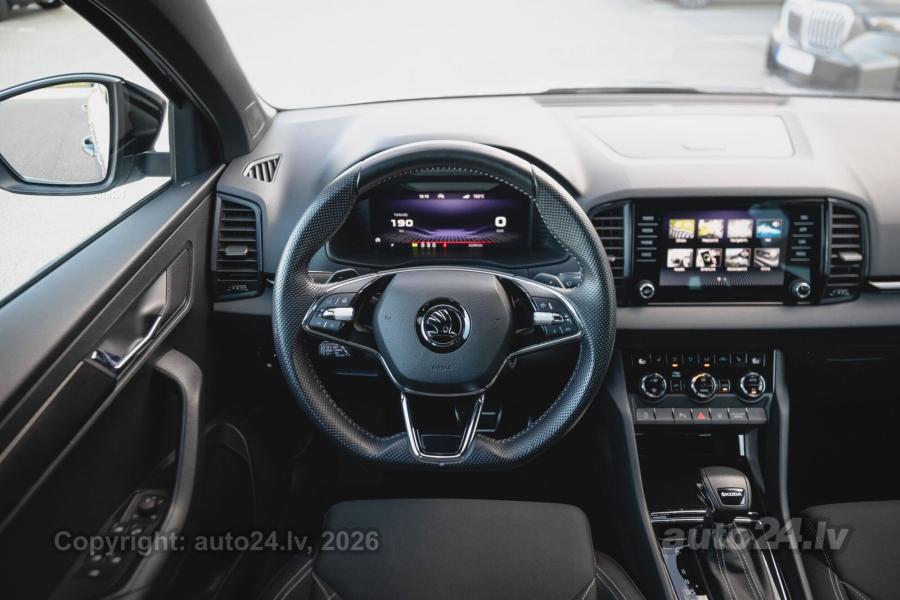 Grey Skoda Karoq 2023 in Tartu, with an engine capacity of 2.00 L and mileage of 52 thousand km for 30900 €, photo 11 on AUTOMOTO.COM.LV
