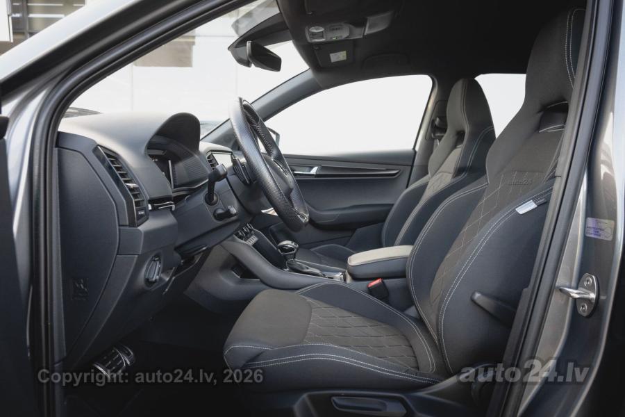 Grey Skoda Karoq 2023 in Tartu, with an engine capacity of 2.00 L and mileage of 52 thousand km for 30900 €, photo 12 on AUTOMOTO.COM.LV