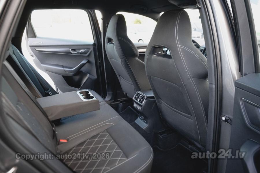 Grey Skoda Karoq 2023 in Tartu, with an engine capacity of 2.00 L and mileage of 52 thousand km for 30900 €, photo 15 on AUTOMOTO.COM.LV
