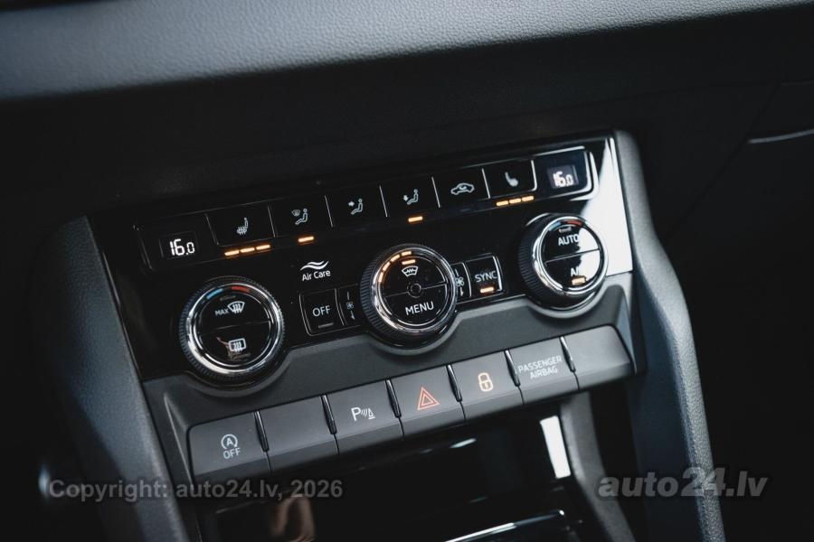 Grey Skoda Karoq 2023 in Tartu, with an engine capacity of 2.00 L and mileage of 52 thousand km for 30900 €, photo 21 on AUTOMOTO.COM.LV