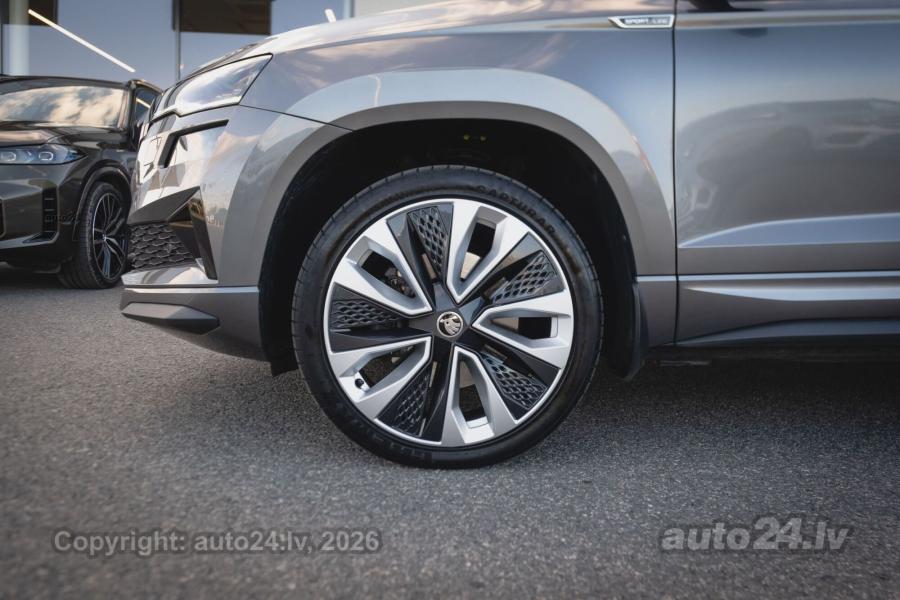 Grey Skoda Karoq 2023 in Tartu, with an engine capacity of 2.00 L and mileage of 52 thousand km for 30900 €, photo 28 on AUTOMOTO.COM.LV