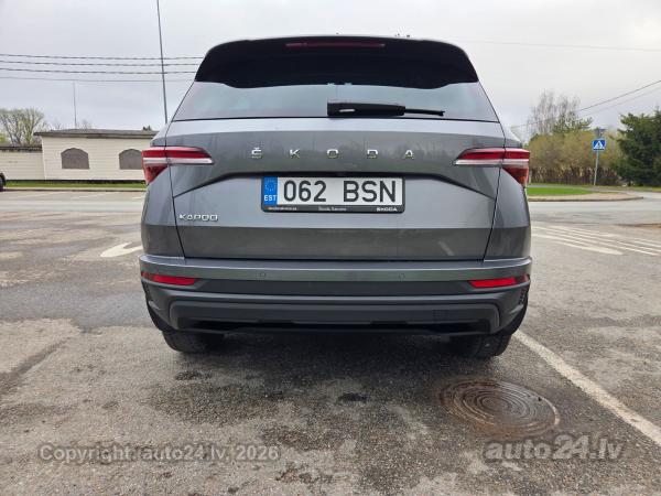 Grey Skoda Karoq 2024 in Tallinn, with an engine capacity of 1.50 L and mileage of 46 thousand km for 28200 €, photo 6 on AUTOMOTO.COM.LV