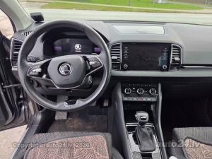 Grey Skoda Karoq 2024 in Tallinn, with an engine capacity of 1.50 L and mileage of 46 thousand km for 28200 €, photo 13 on AUTOMOTO.COM.LV