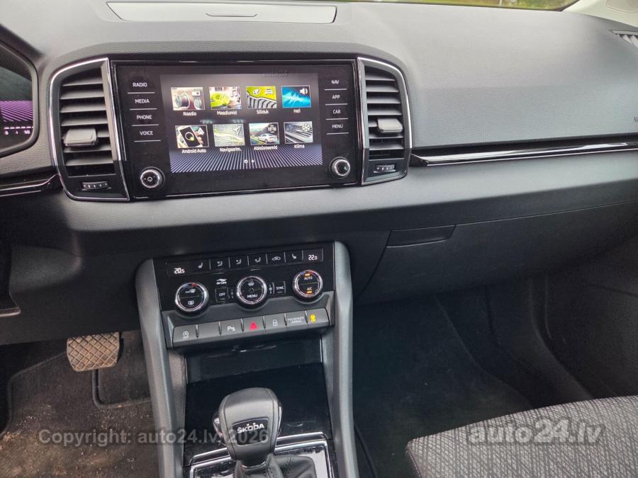Grey Skoda Karoq 2024 in Tallinn, with an engine capacity of 1.50 L and mileage of 46 thousand km for 28200 €, photo 16 on AUTOMOTO.COM.LV