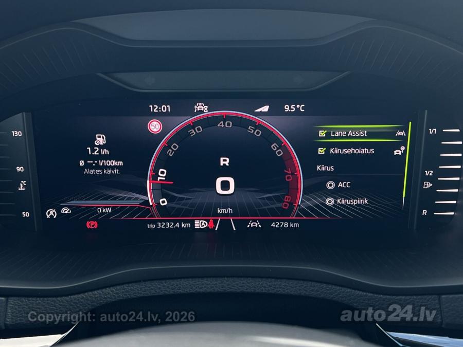 Серый Шкода Karoq 2026 в Пярну, объемом двигателя 1.50 л и пробегом 6 тыс. км за 35900 €, фото 10 на AUTOMOTO.COM.LV