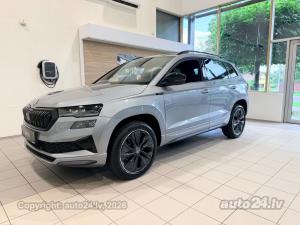 Pelēks Skoda Karoq 2026 Viljandi, ar dzinēja tilpumu 1.50 L un nobraukumu 0 tūkst. km par 34400 €, foto  vietnē AUTOMOTO.COM.LV