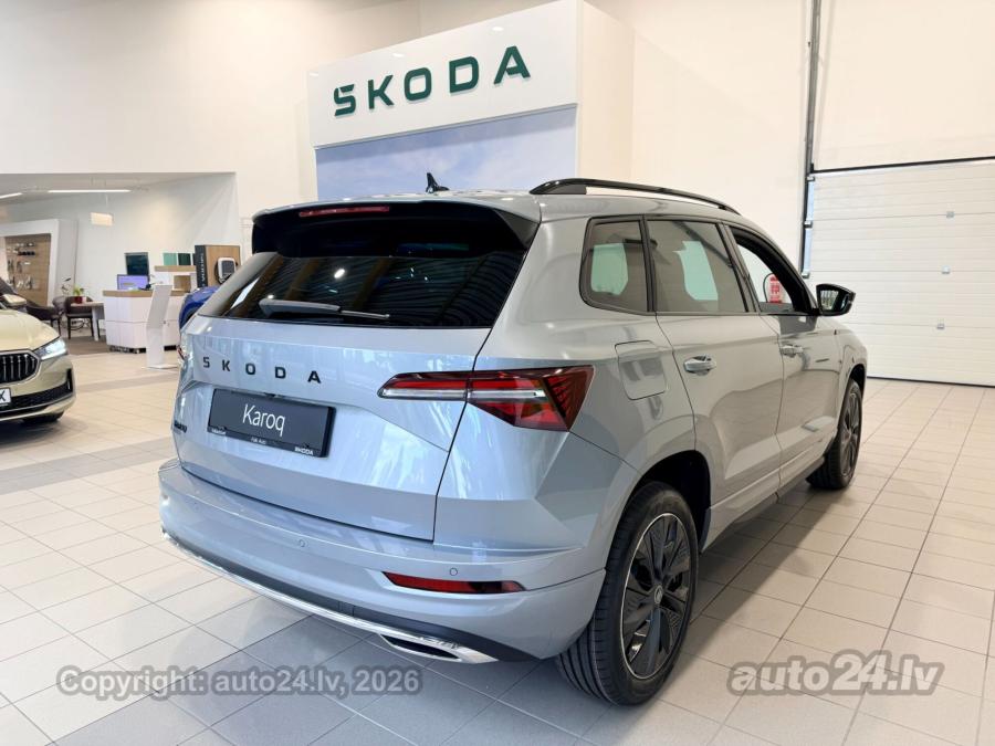 Pelēks Skoda Karoq 2026 Viljandi, ar dzinēja tilpumu 1.50 L un nobraukumu 0 tūkst. km par 34400 €, foto 5 vietnē AUTOMOTO.COM.LV