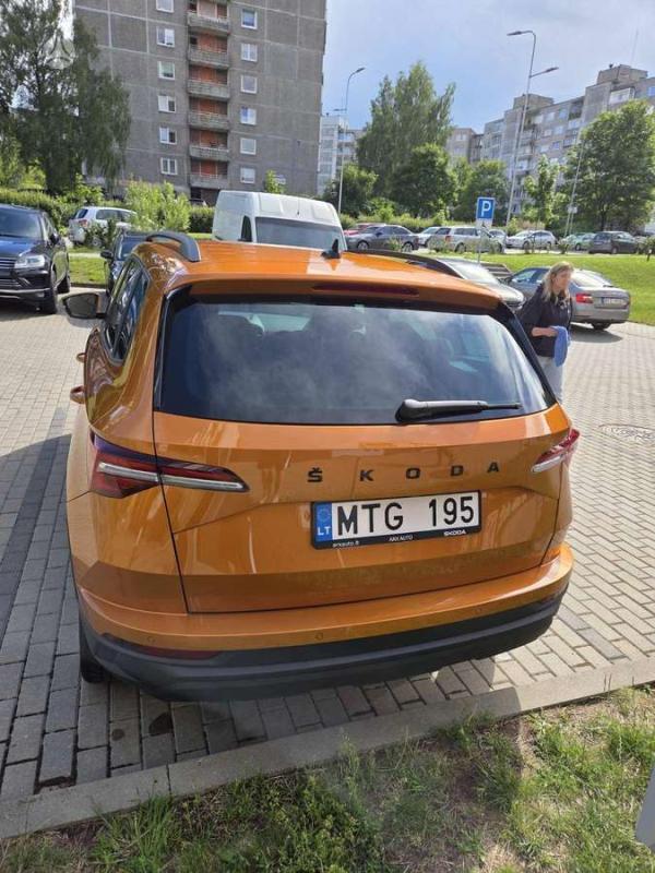 Oranžs Skoda Karoq 2023 Viļņa, ar dzinēja tilpumu 1.50 L un nobraukumu 48 tūkst. km par 24500 €, foto 7 vietnē AUTOMOTO.COM.LV