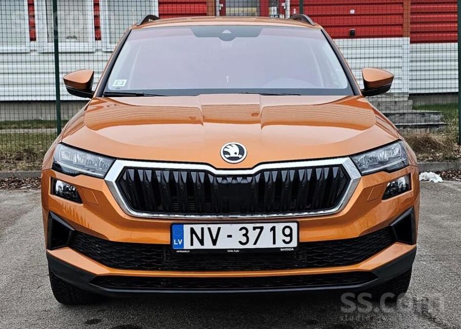 Oranžs Skoda Karoq 2024 Rīga, ar dzinēja tilpumu 1.50 L un nobraukumu 19 tūkst. km par 25000 €, foto 8 vietnē AUTOMOTO.COM.LV