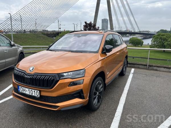 Оранжевый Шкода Karoq 2024 в Цесис, объемом двигателя 1.50 л и пробегом 54 тыс. км за 27000 €, фото 9 на AUTOMOTO.COM.LV
