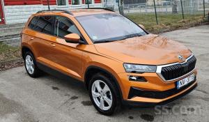 Oranžs Skoda Karoq 2024 Rīga, ar dzinēja tilpumu 1.50 L un nobraukumu 19 tūkst. km par 24000 €, foto 4 vietnē AUTOMOTO.COM.LV
