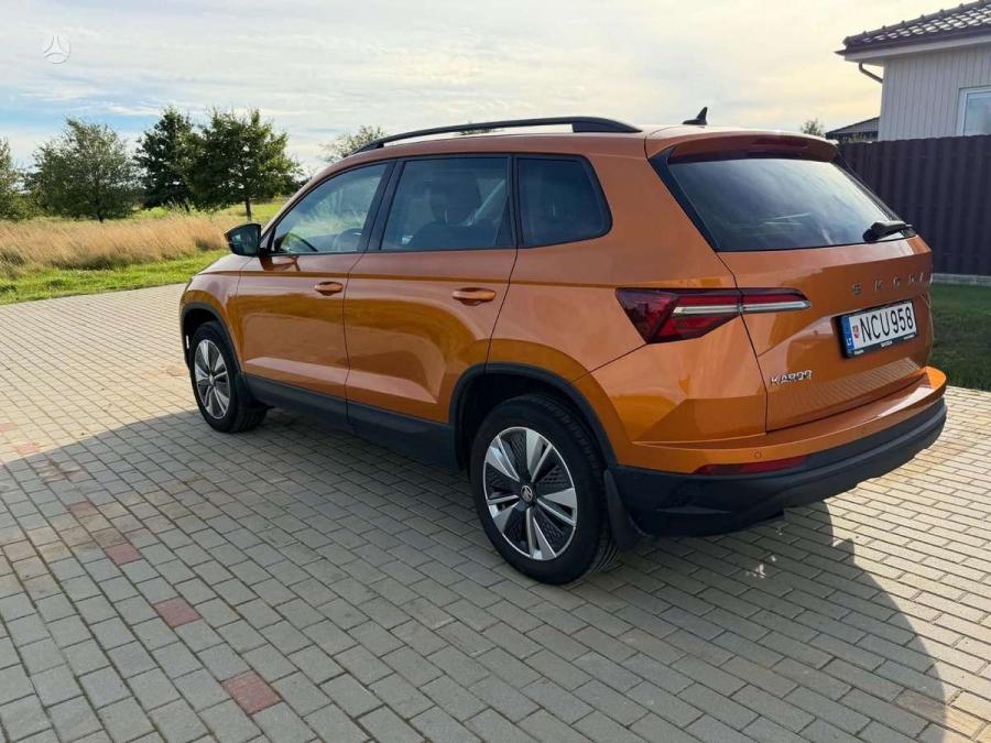 Оранжевый Шкода Karoq 2024 в Клайпеда, объемом двигателя 1.50 л и пробегом 18 тыс. км за 25500 €, фото 7 на AUTOMOTO.COM.LV