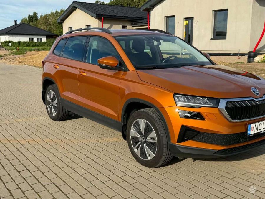 Оранжевый Шкода Karoq 2024 в Клайпеда, объемом двигателя 1.50 л и пробегом 18 тыс. км за 25500 €, фото 9 на AUTOMOTO.COM.LV