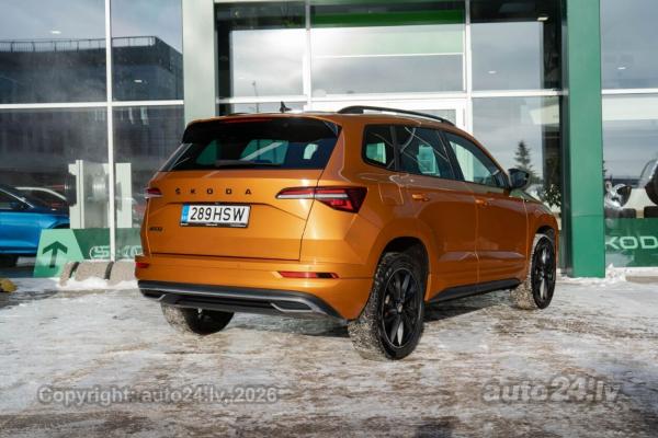 Oranžs Skoda Karoq 2023 Tartu, ar dzinēja tilpumu 1.50 L un nobraukumu 70 tūkst. km par 25900 €, foto 4 vietnē AUTOMOTO.COM.LV