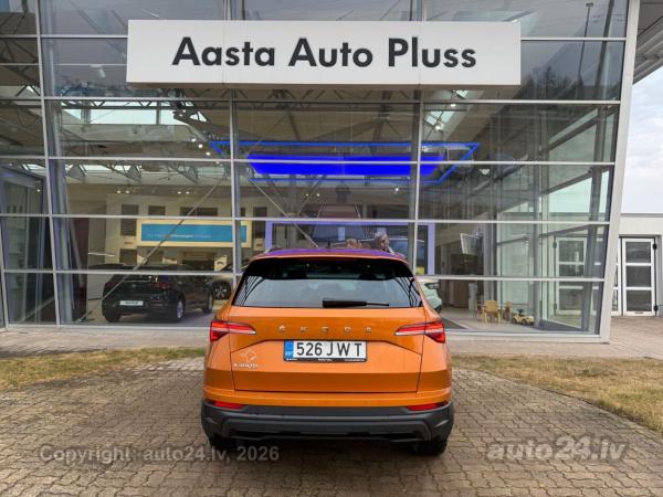 Oranžs Skoda Karoq 2023 Tartu, ar dzinēja tilpumu 2.00 L un nobraukumu 71 tūkst. km par 23990 €, foto 5 vietnē AUTOMOTO.COM.LV