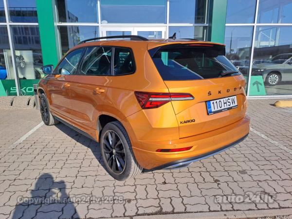 Oranžs Skoda Karoq 2023 Tartu, ar dzinēja tilpumu 2.00 L un nobraukumu 53 tūkst. km par 31900 €, foto 2 vietnē AUTOMOTO.COM.LV