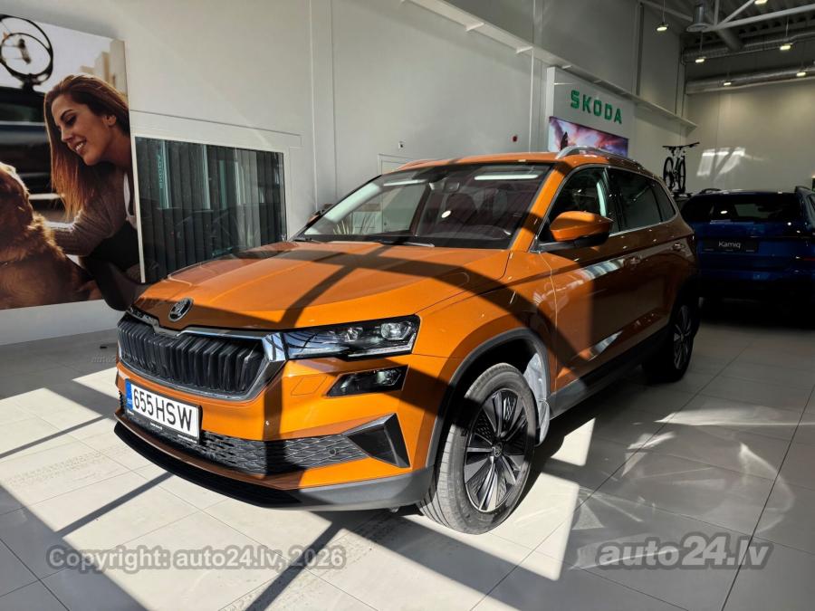 Oranžs Skoda Karoq 2023 Paide, ar dzinēja tilpumu 1.50 L un nobraukumu 40 tūkst. km par 25900 €, foto 1 vietnē AUTOMOTO.COM.LV