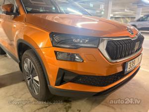 Orange Skoda Karoq 2023 in Tallinn, with an engine capacity of 1.50 L and mileage of 16 thousand km for 26500 €, photo 8 on AUTOMOTO.COM.LV